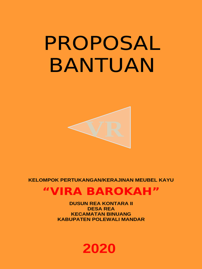Sampul Proposal Vira Barokah | PDF