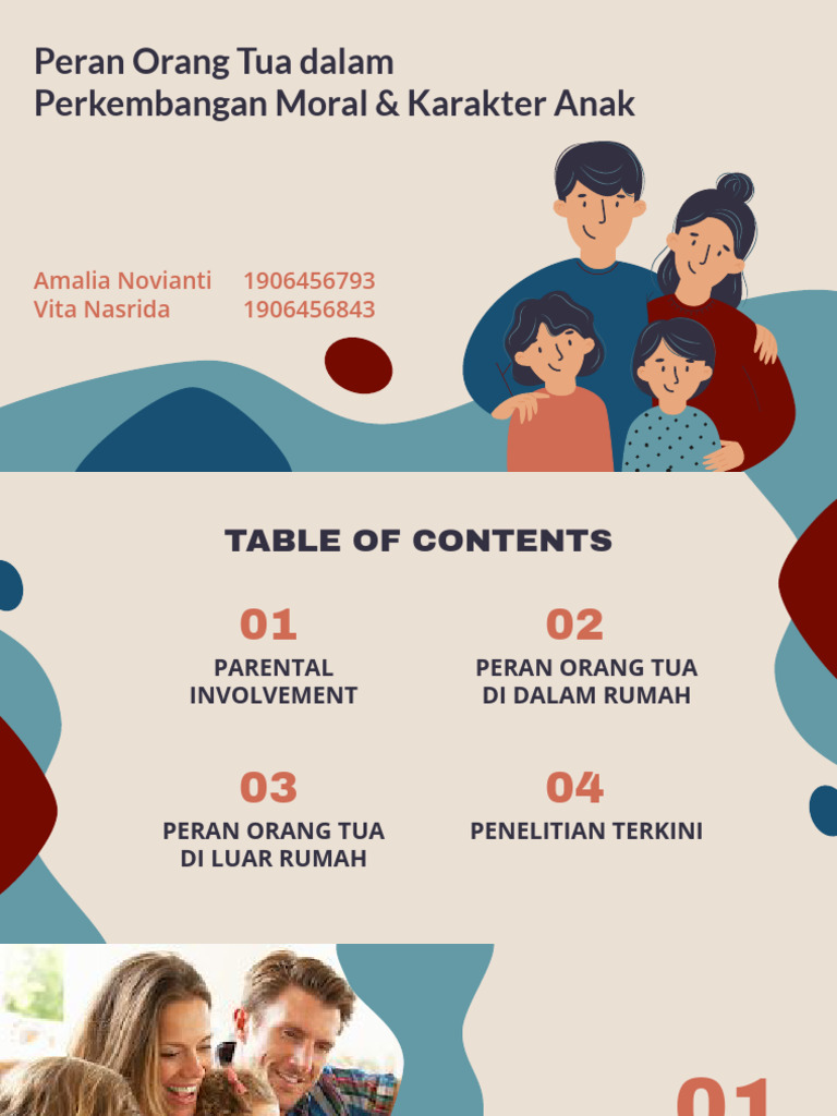 Peran Orang Tua Dalam Perkembangan Moral & Karakter Anak | PDF