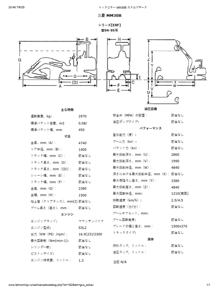 TLKT Mitsubishi Mm30b | PDF