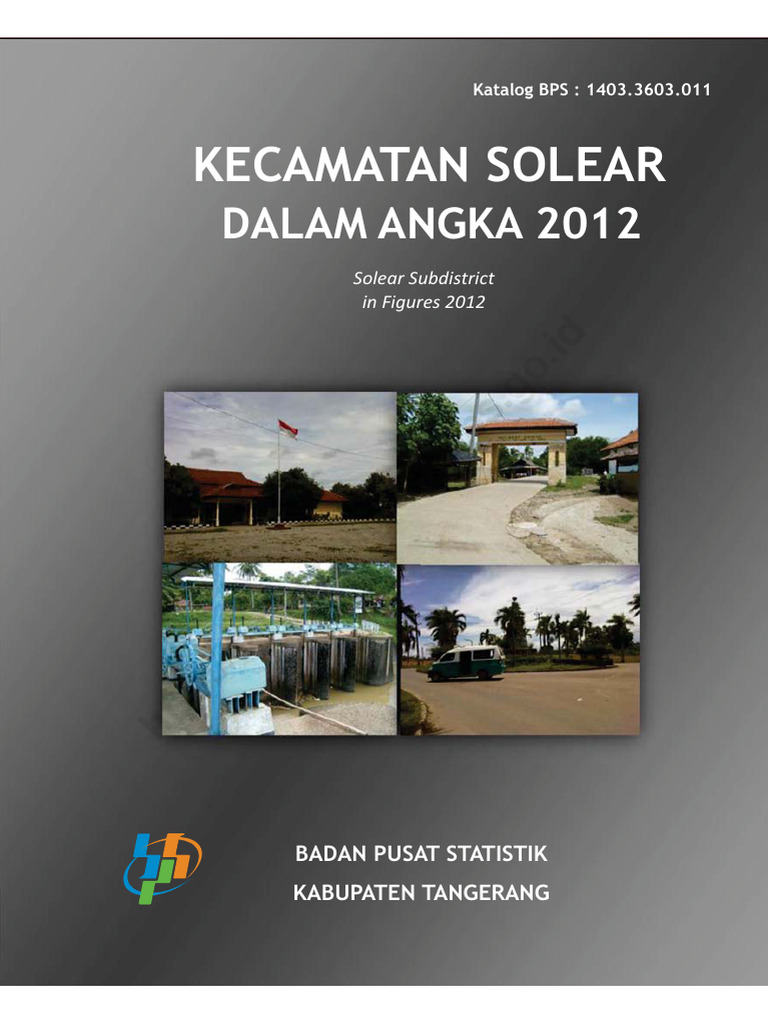 Kecamatan Solear Dalam Angka 2012 | PDF