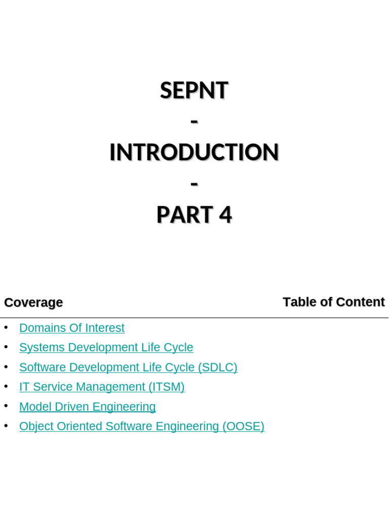 Software Development Life Cycle Overview | PDF | Software Development ...