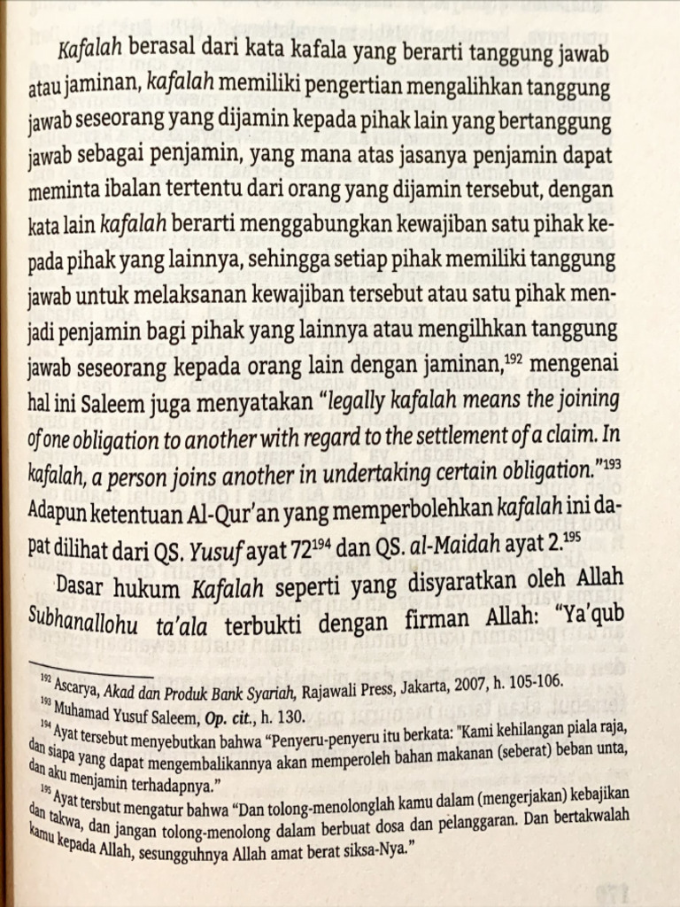 Kafalah Dan Hawalah | PDF