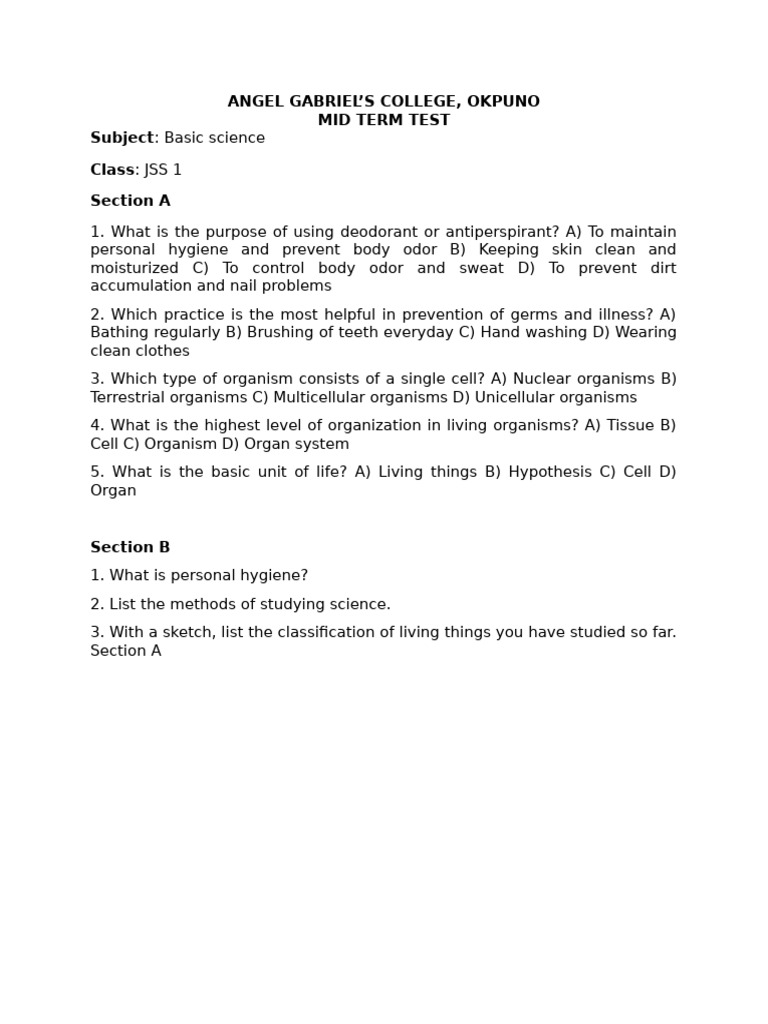 Basic Science MDT | PDF