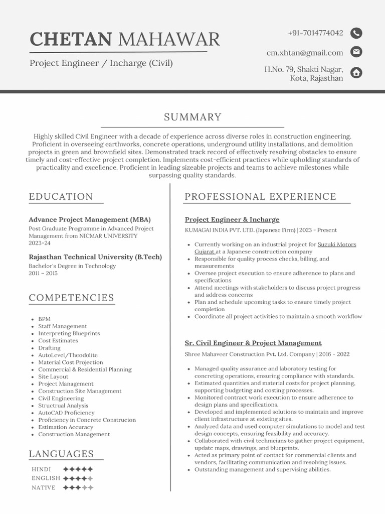 CHETAN Resume24 | PDF