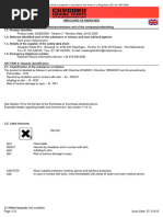UMEGUARD SX HS Technical Data Sheet | PDF | Paint | Epoxy