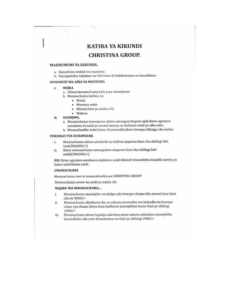 Katiba Full | PDF