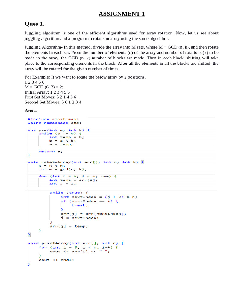 Ass 1 | PDF