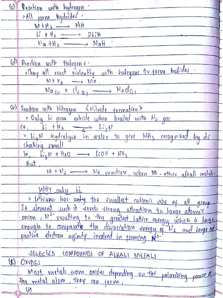 Inorganic Notes (Hija) - 81 | PDF