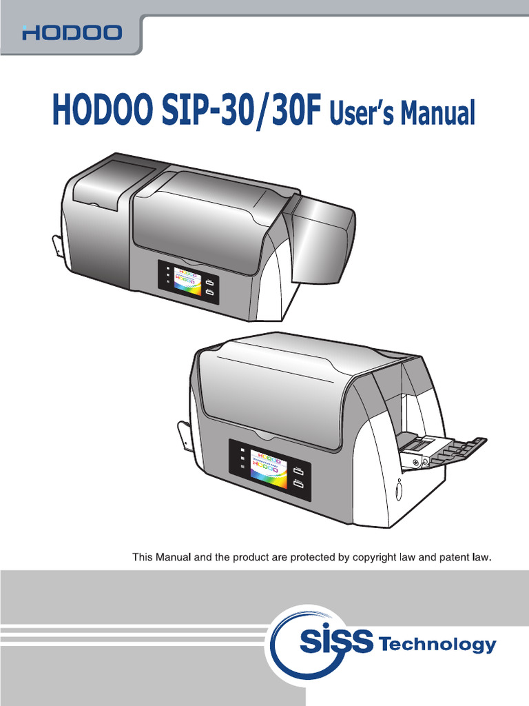 Hodoo Sip30 | PDF | Printer (Computing) | Usb