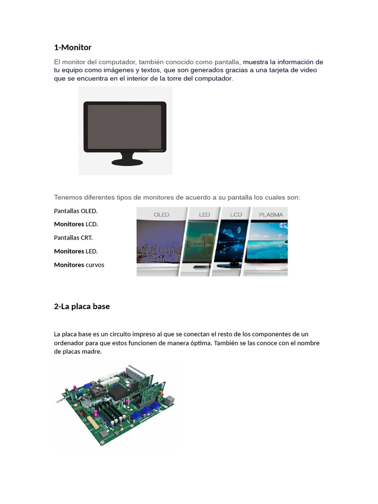 Tarea de Computacion | PDF | Almacenamiento de datos de la computadora | Hardware de la computadora