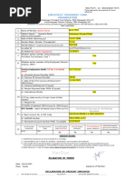 EPF - New Form No. 11 - Declaration Form | PDF | Access Control | Authentication