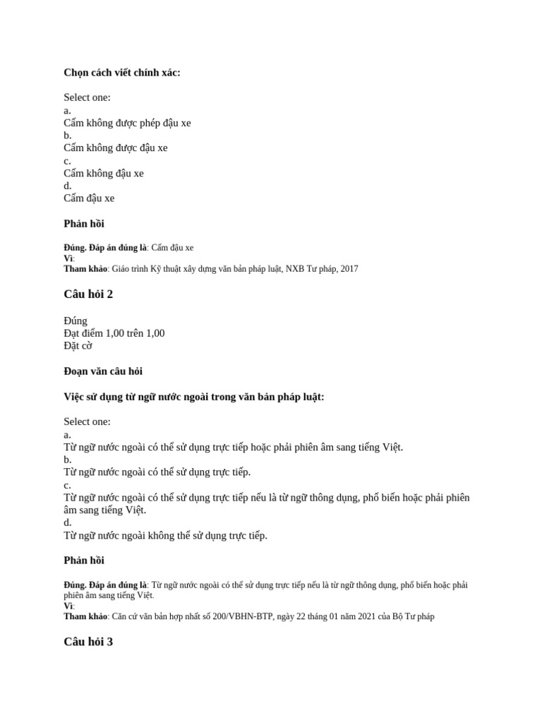 Soan Thao Van Bản Phap Luat | PDF