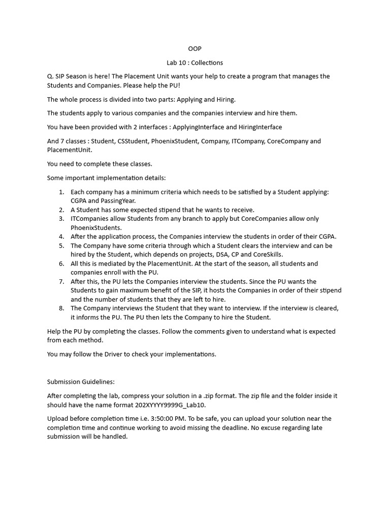 Lab10 Question | PDF