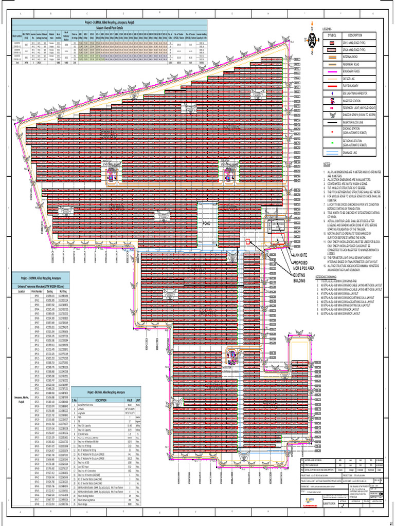35-STPL-ALRL-24.8 - MW-E-DWG-ARRAY - LAYOUT - R1 (1) - PV Layout | PDF ...