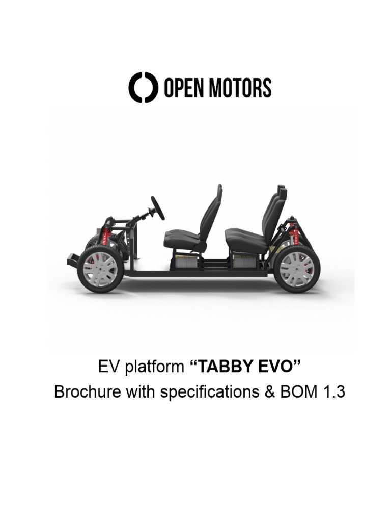 TABBY EVO EV Platform Overview | PDF | Electric Motor | Direct Current