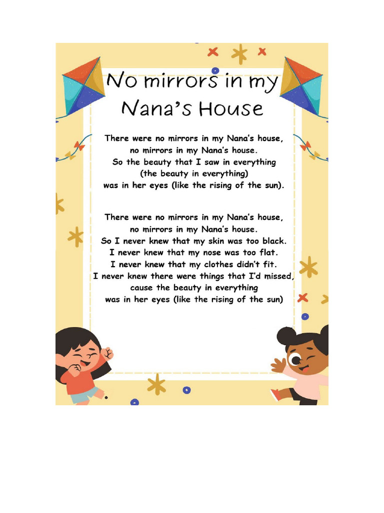 No Mirrors in My Nana's House | PDF