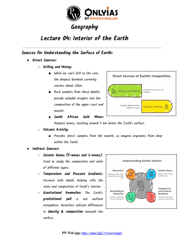 67c1232573afb2ccfc698dd9 - ## - Interior of Earth 04 Daily Class Notes ...
