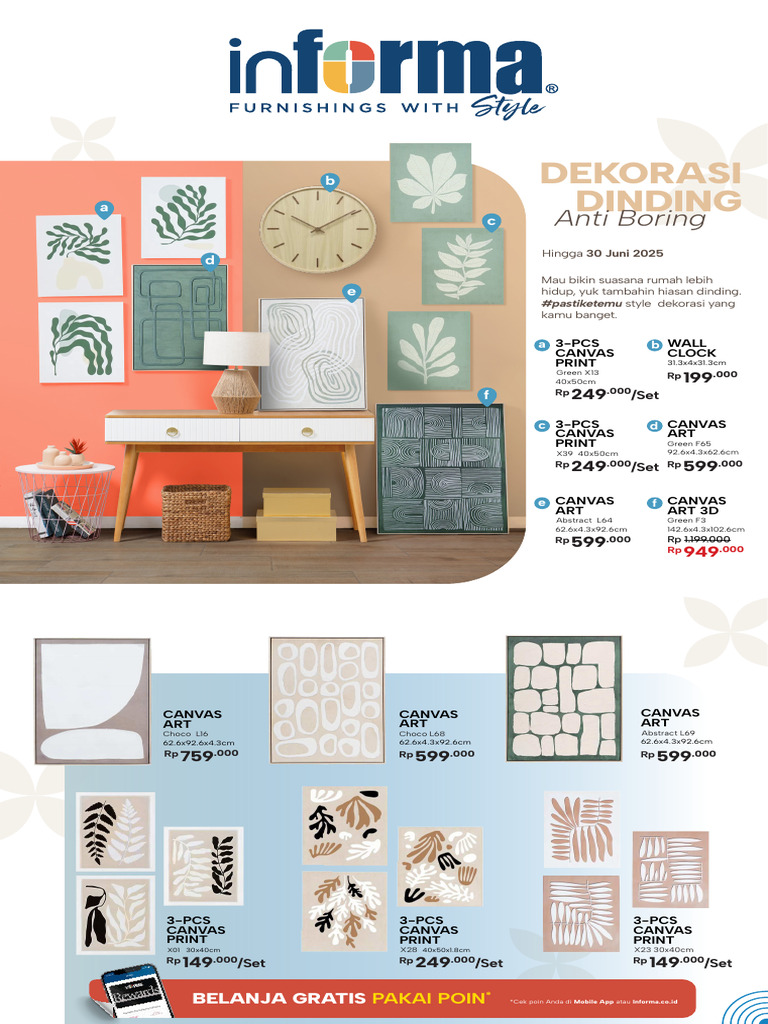 #pastiketemu Dekorasi Dinding Anti Boring | PDF