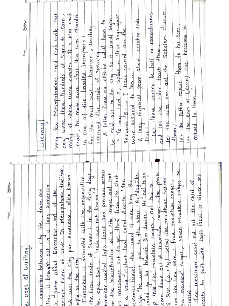 Mesopotamian Civilization Part 3 Project Work | PDF