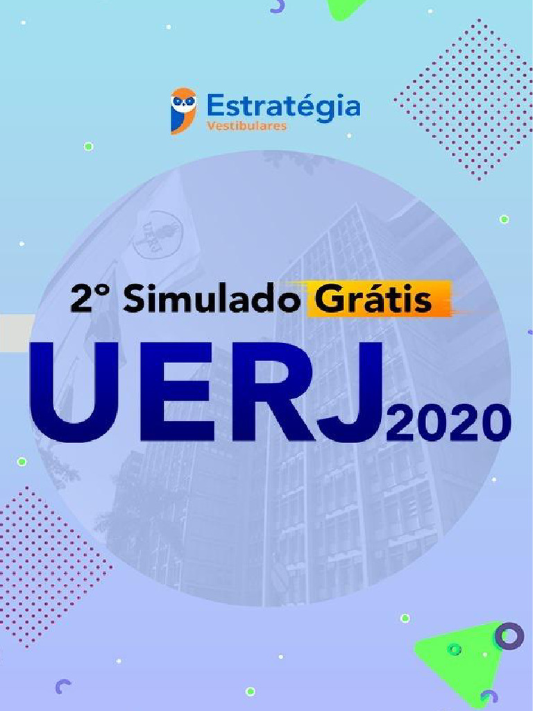 2º Simulado UERJ 2020 Vestibulares CORRIGIDO | PDF | Sistema internacional de unidades
