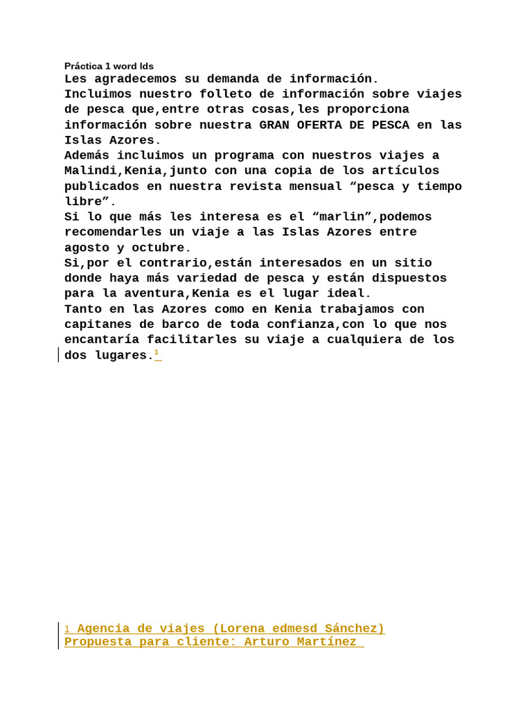 Practica 1word Lds | PDF