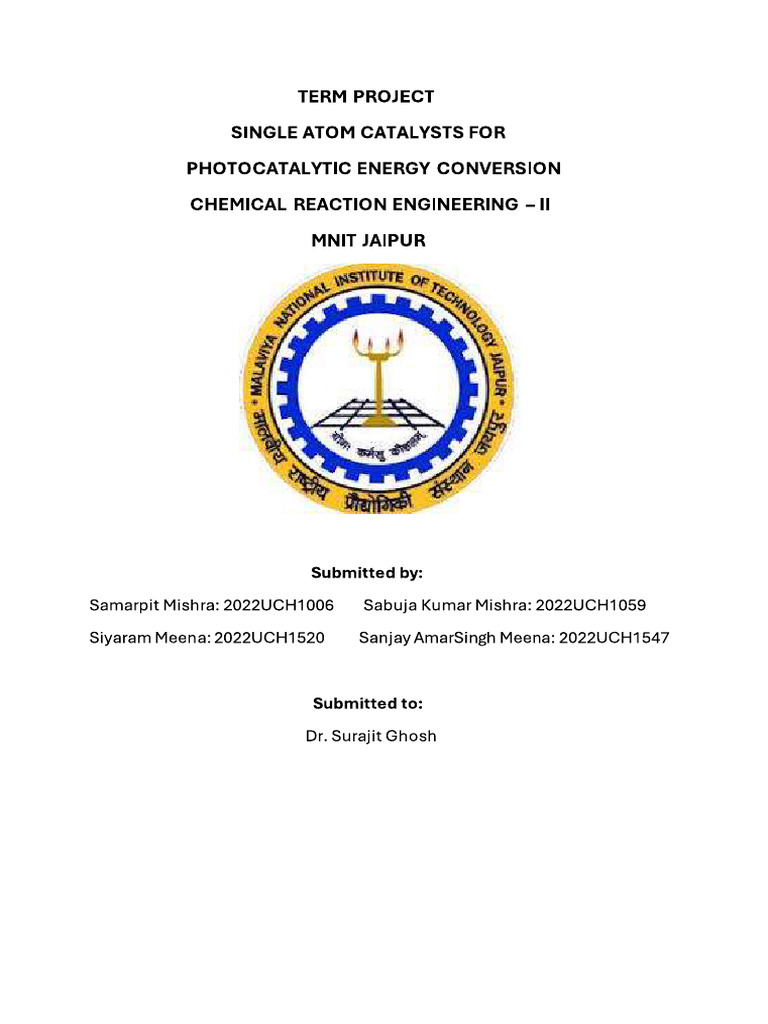 Term Project Report 2 | PDF