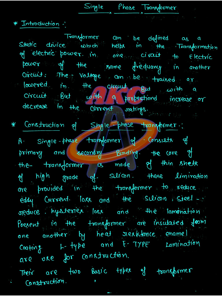 Electrical Machine 2 - 791eb7a4 Da2a 4cac b86f 8a5f1734e35b | PDF