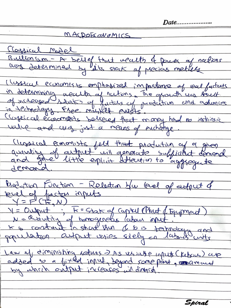 Macro Unit 1 Hritik | PDF