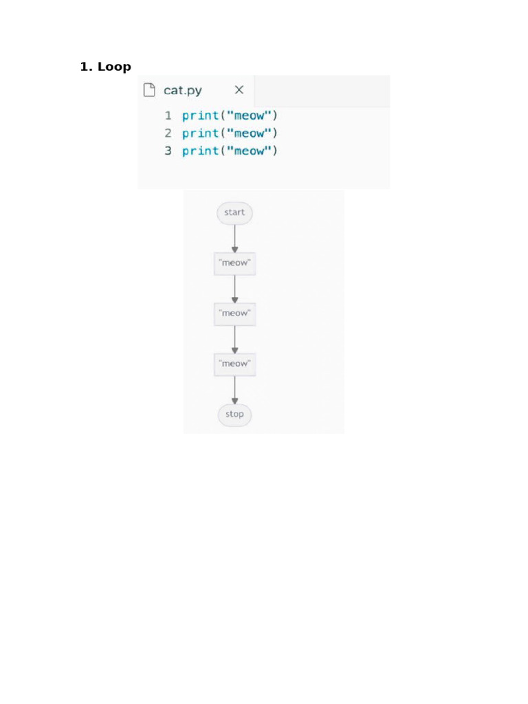 Lecture 2 - Loops | PDF