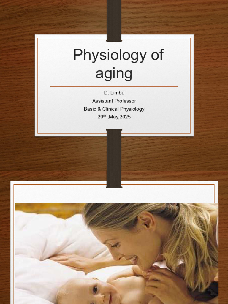 Physiology of Aging 29th, May, 2025 | PDF | Senescence | Apoptosis