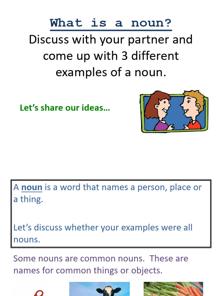 Proper Nouns PowerPoint | PDF | Adjective | Noun