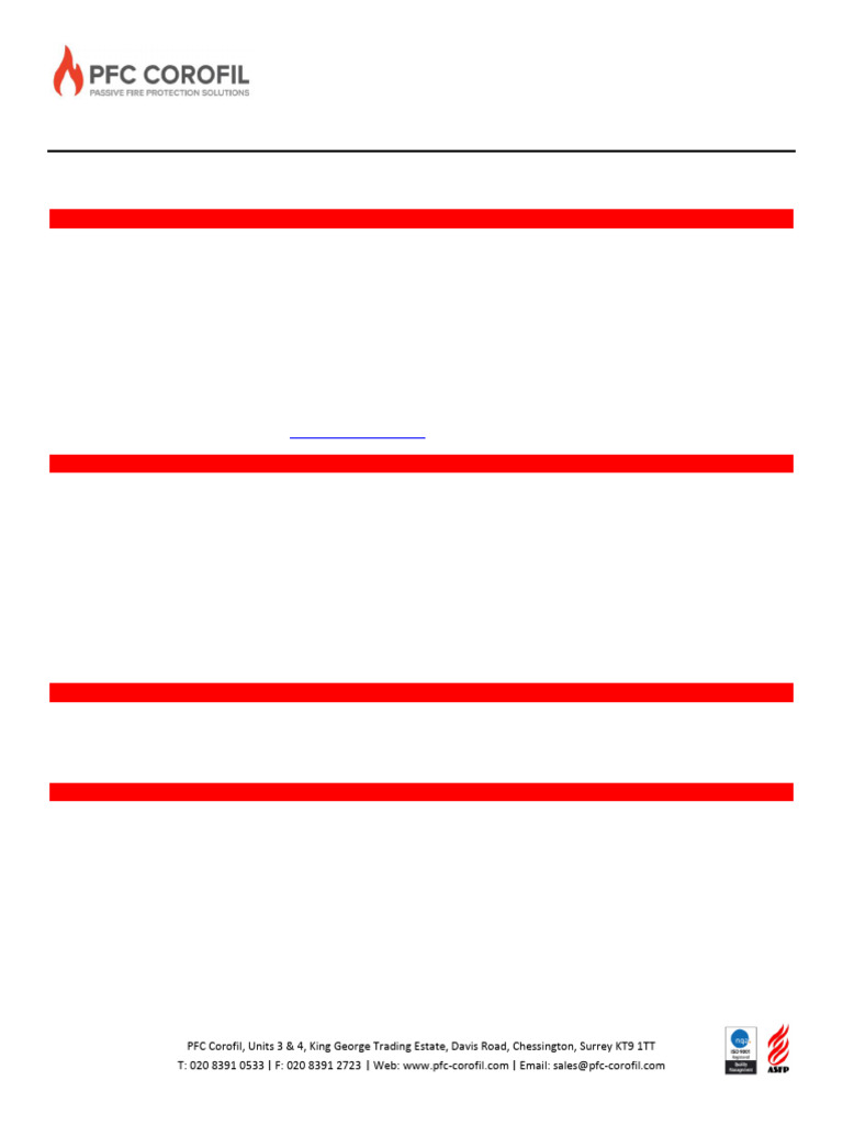 PFC Corofil Ablative Coating Sds | PDF | Toxicity | Personal Protective ...