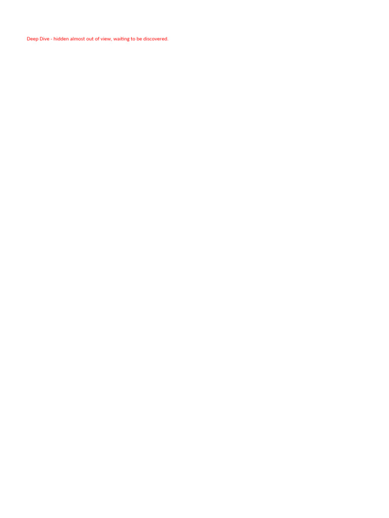 Deep Dive | PDF
