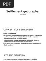 Geography Revision Rural Urban Settlements Grade 12 Notes Prep and Exam ...