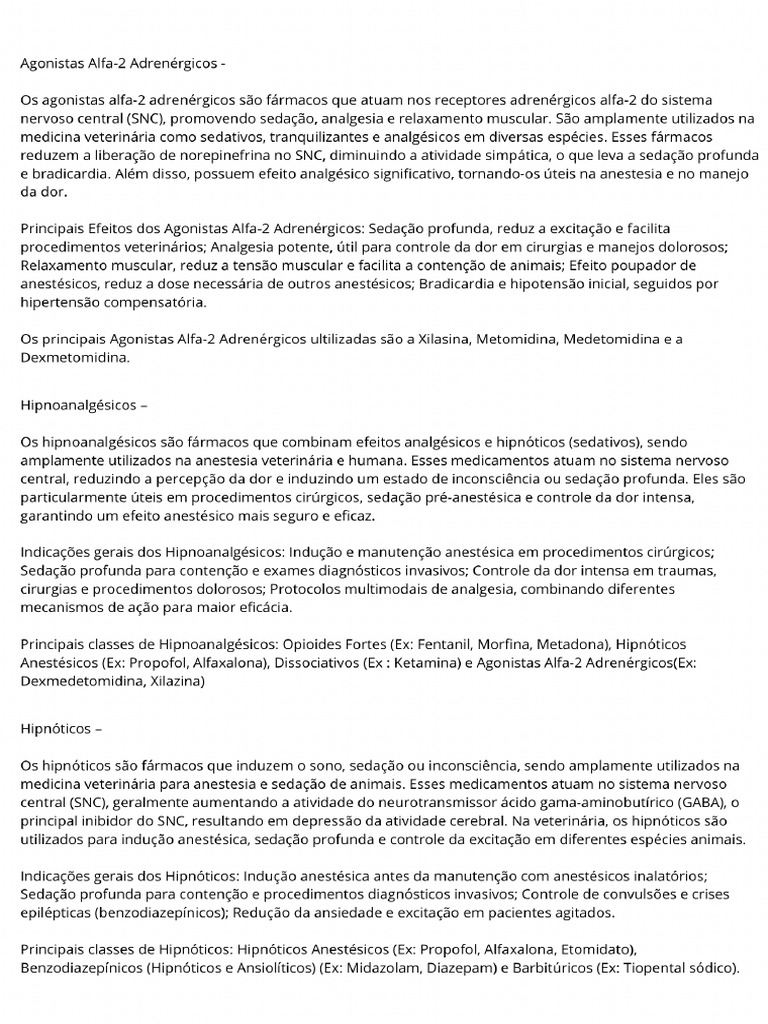 Bulario Anestesiologia Iohana Torres | PDF