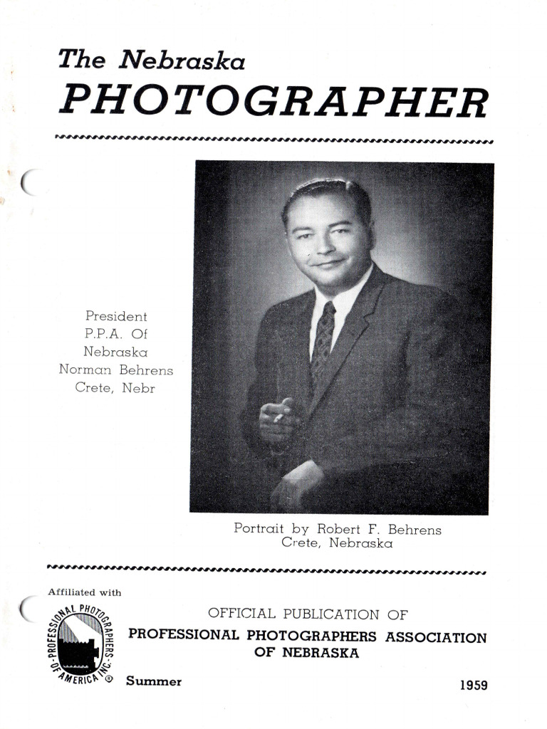 The Nebraska Photographer Summer 1959 | PDF