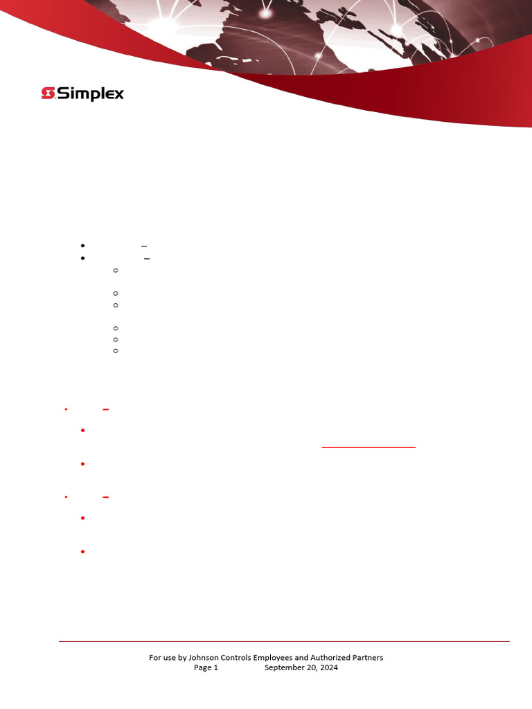 Simplex Truealert Es Appliance Firmware Update Instructions | PDF ...