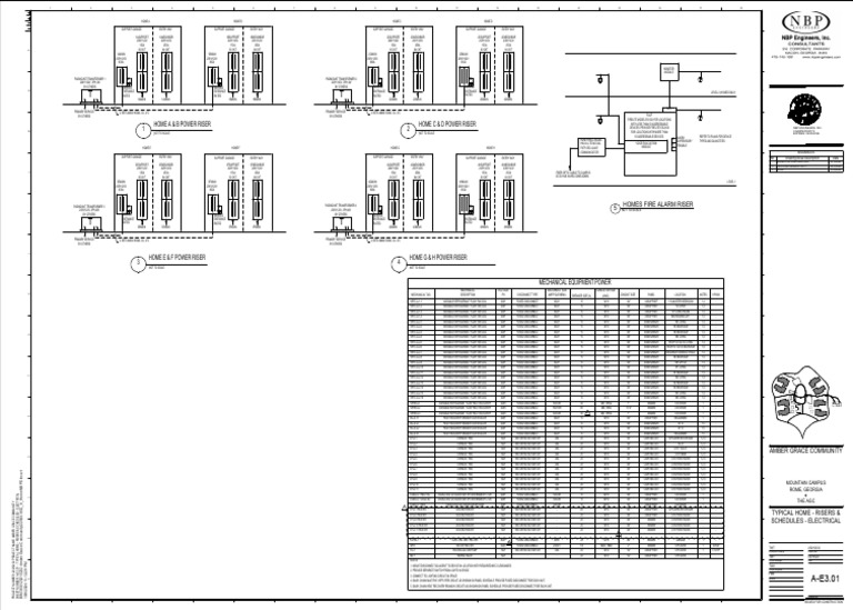 Typical Home - Risers & Schedules - Electrical A-E - 250411 - 081838 ...