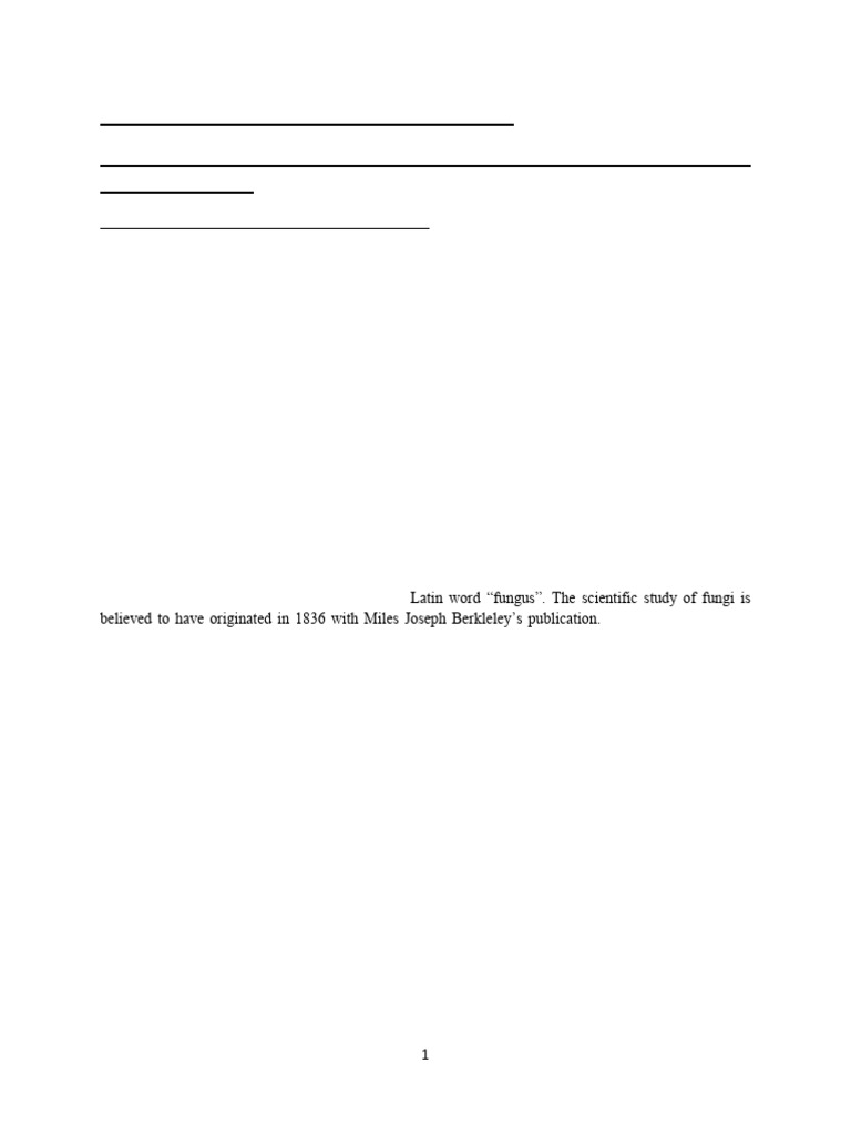 MCB 102 Introductory Microbiology | PDF | Fungus | Mycology