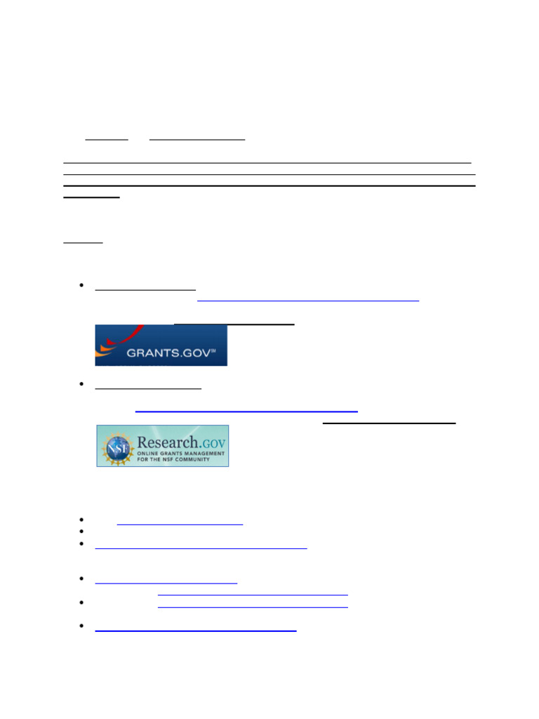 Grants Govproposal Processing in Research | PDF | National Science ...
