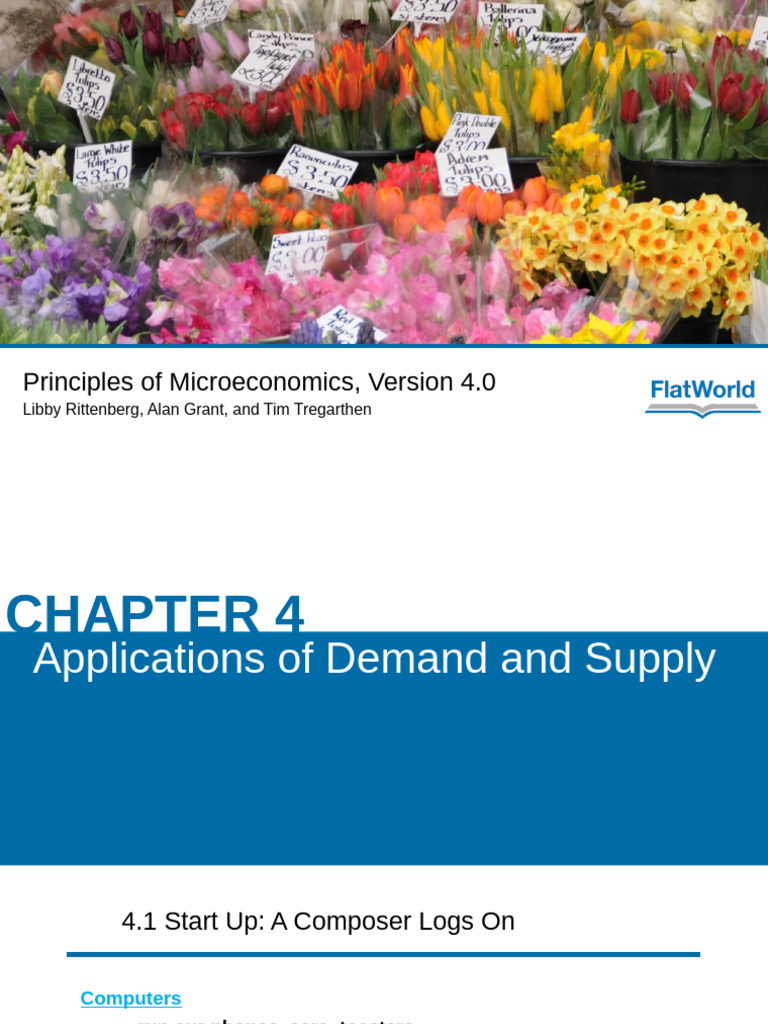 Ch4. Edited. Micro v4.Ppt FW Autosaved | PDF | Prices | Price Controls