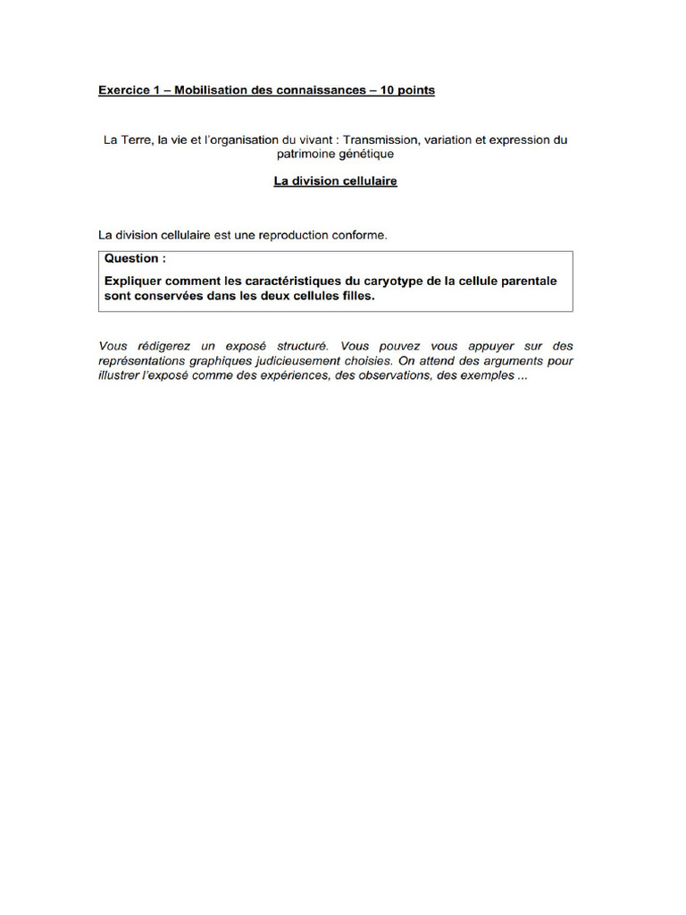 Exercice Type 1 | PDF