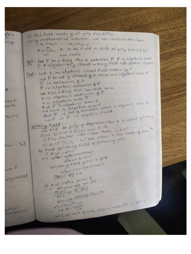 Splitting Field | PDF