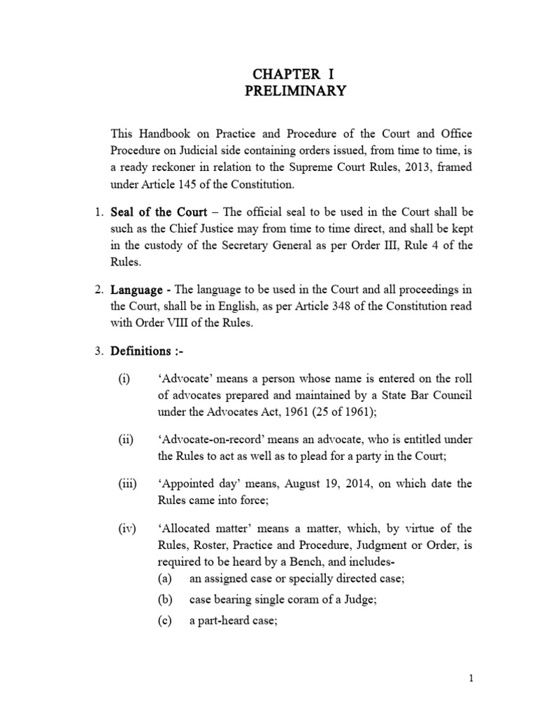 Practice and Procedure Final Reading Paper - 1st | PDF | Appeal ...