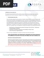 FOSFA List of Acceptable Previous Cargoes Jan 2024 With Flowchart | PDF ...