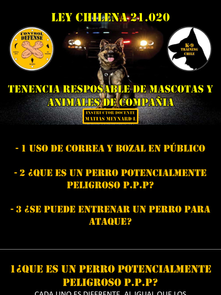 VIERNES Guia Canino | PDF | Animales y humanos | Subespecie De Canis Lupus