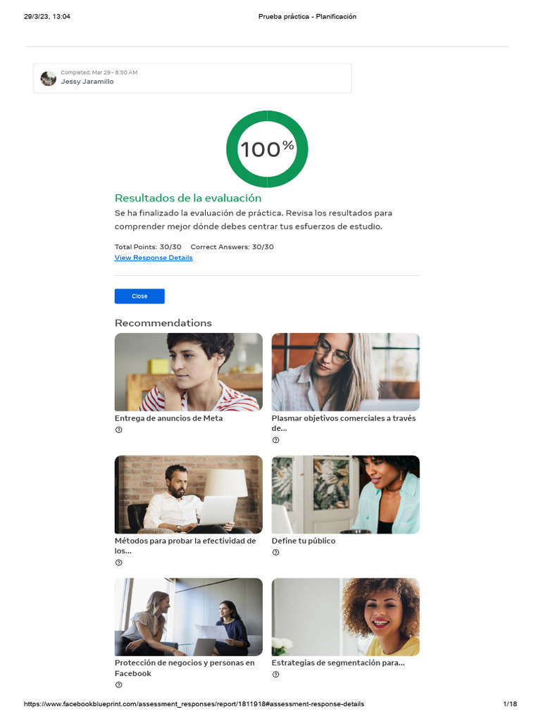 Prueba Prã¡ctica - PlanificaciÃ N | PDF | Facebook | Presupuesto