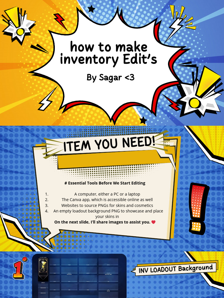 How To Make INV Edit's | PDF