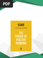 The Power of Positive Thinking | PDF | Prayer | Thought