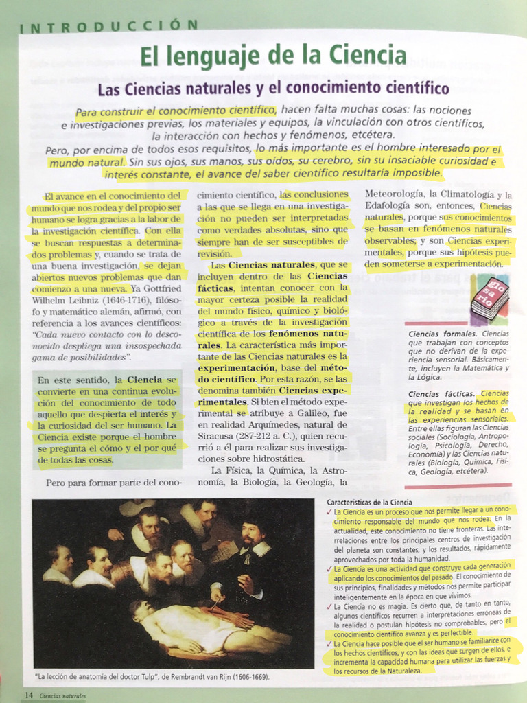 El Lenguaje de La Ciencia | PDF